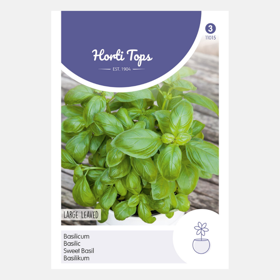 Basilicum zaden kopen? Vers en geurend uit eigen tuin | Plukkers.com