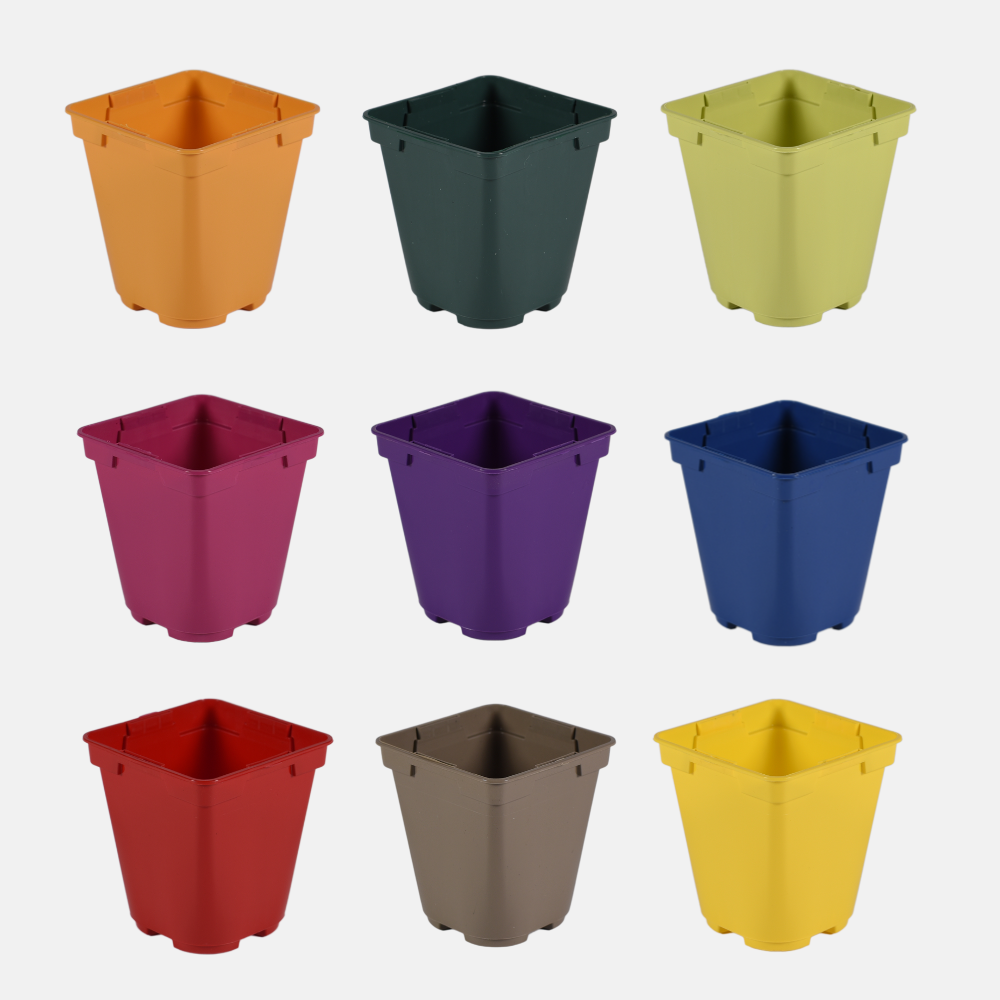 P9 pots 100 pieces - 10 x 10 colours – Plukkers.com